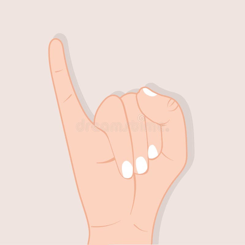 Little Finger Making a Promise Sign Stock Vector - Illustration of ...