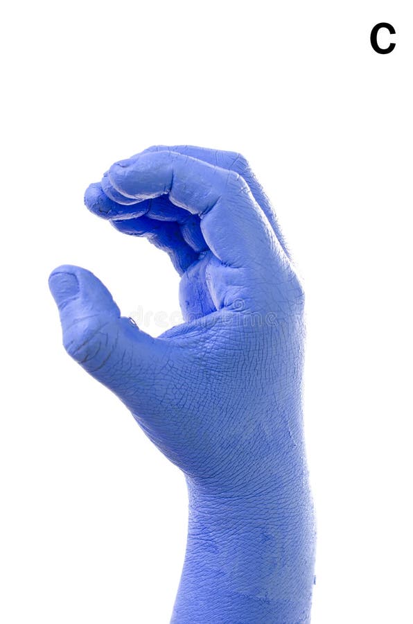Little Finger Spelling the Alphabet in American Sign Language (ASL ...