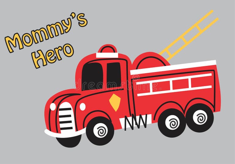 Little Fire Bridge Print Design Stock Vector - Illustration of print ...