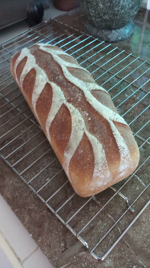 Rectangular Whole Grain Crisp Bread with Cream Cheese Stock Photo ...