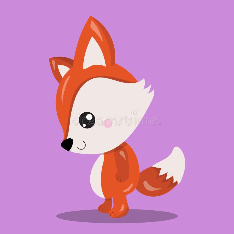 Cartoon Fox Side Stock Illustrations – 501 Cartoon Fox Side Stock ...