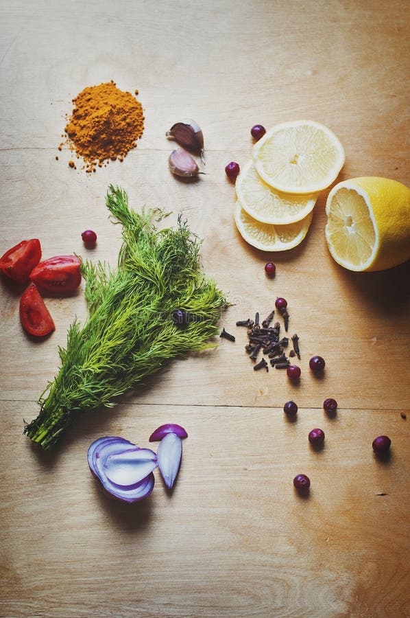 Little fresh products stock image. Image of lemon, colors - 64351957