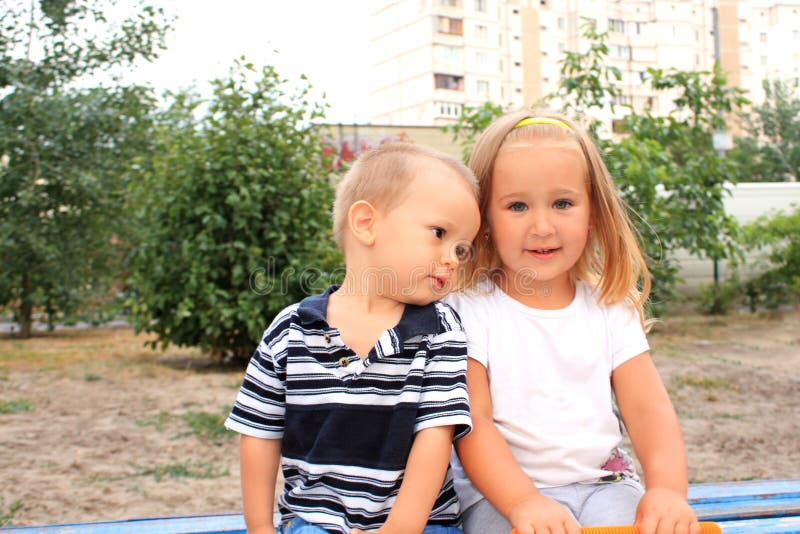 Little friends stock image. Image of nice, outdoors, male - 28000123