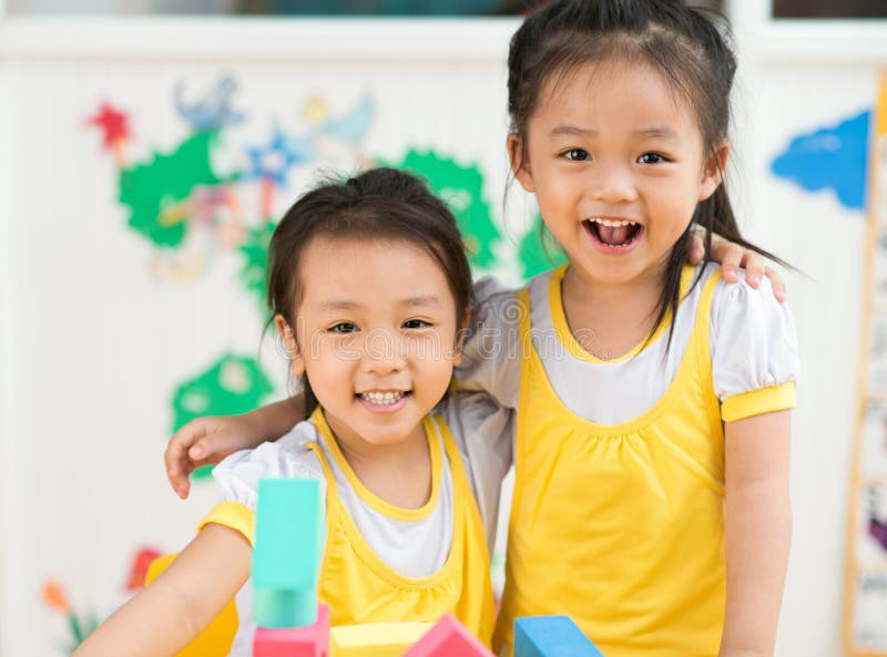 Little friends stock photo. Image of female, child, bright - 28800372