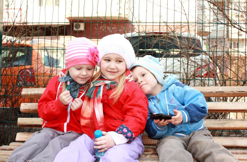 Little friends stock image. Image of little, caucasian - 68121353