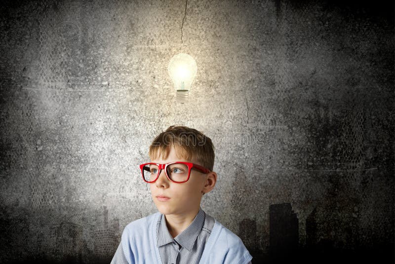 Little genius stock image. Image of draw, adorable, bright - 51901093