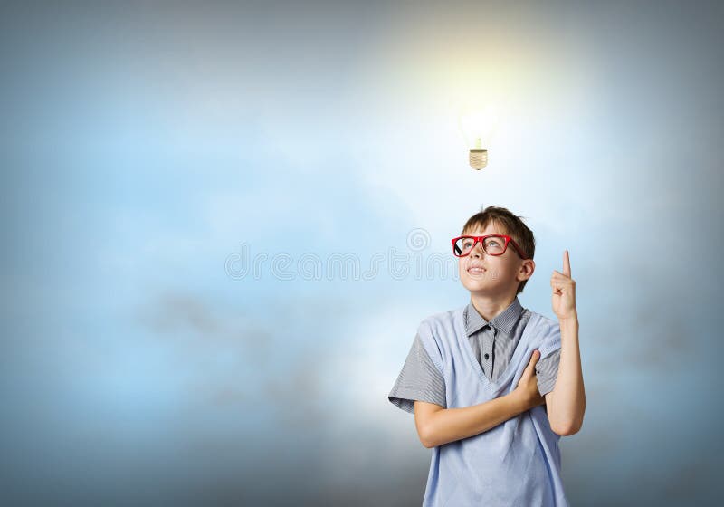 Little genius stock image. Image of education, intelligent - 52048529