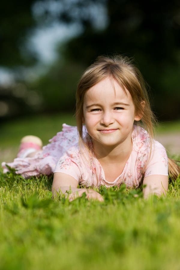 Little girl stock photo. Image of long, green, beauty - 10008760