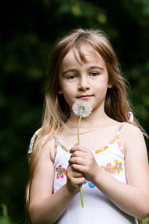 Little girl stock photo. Image of long, green, beauty - 10008760