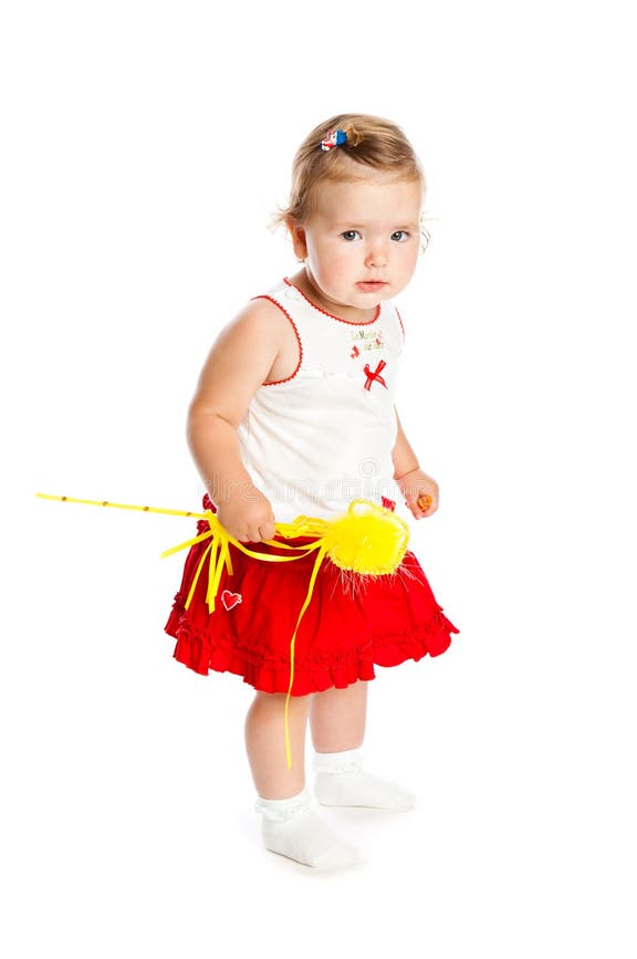 Little girl stock image. Image of girl, toddler, playing - 10461055