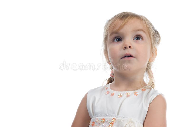Little girl stock photo. Image of girl, young, look, little - 11105892