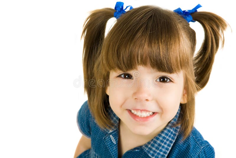 Childish look stock image. Image of beautiful, darling - 5284039