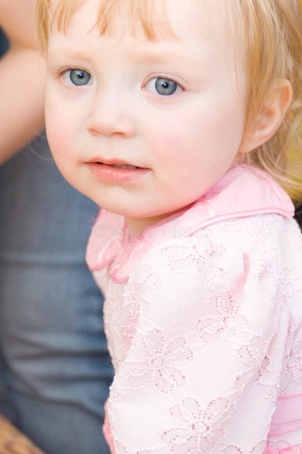 A little girl stock image. Image of girlie, girl, baby - 15482501