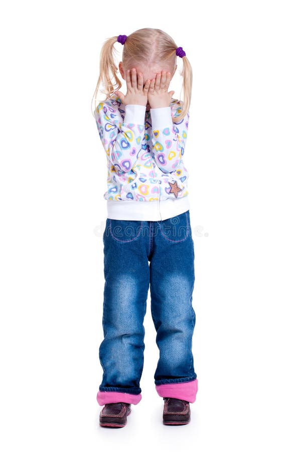 Sad lonely grieving child stock image. Image of grieving - 4492899
