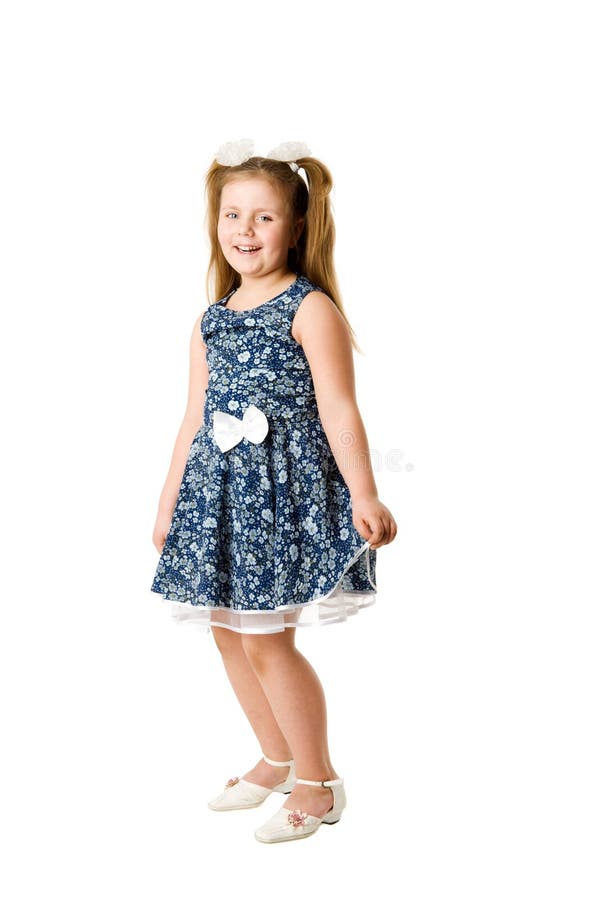 Little girl stock photo. Image of blond, long, happiness - 18630906