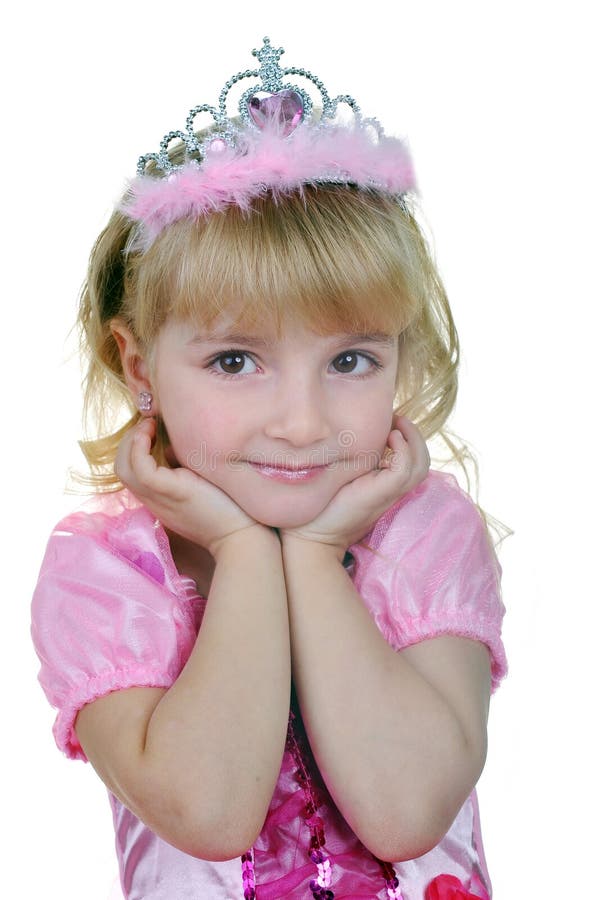 Little princess in pink stock photo. Image of cute, beautiful - 22923550