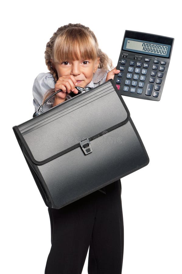 664 Little Girl Briefcase Stock Photos - Free & Royalty-Free Stock ...