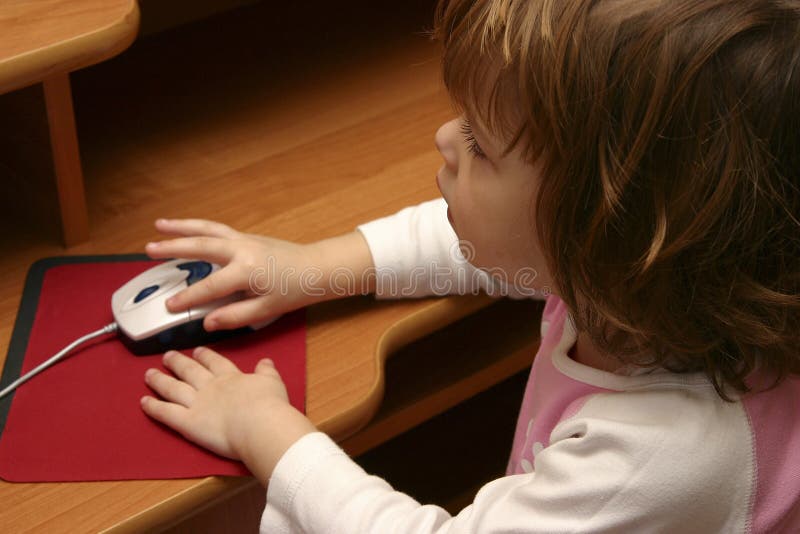 Little computer specialist stock photo. Image of sweet - 2795178