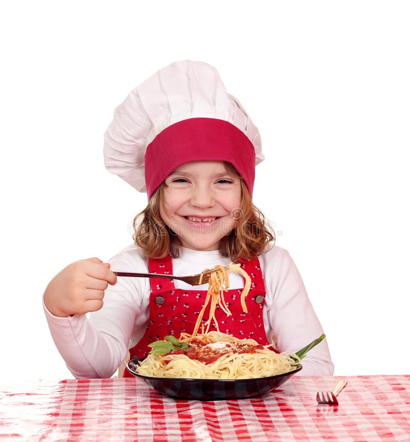 Child having spaghetti stock photo. Image of hungry, eating - 7023444