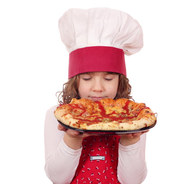 1+ Young chef smelling italian pizza Free Stock Photos - StockFreeImages