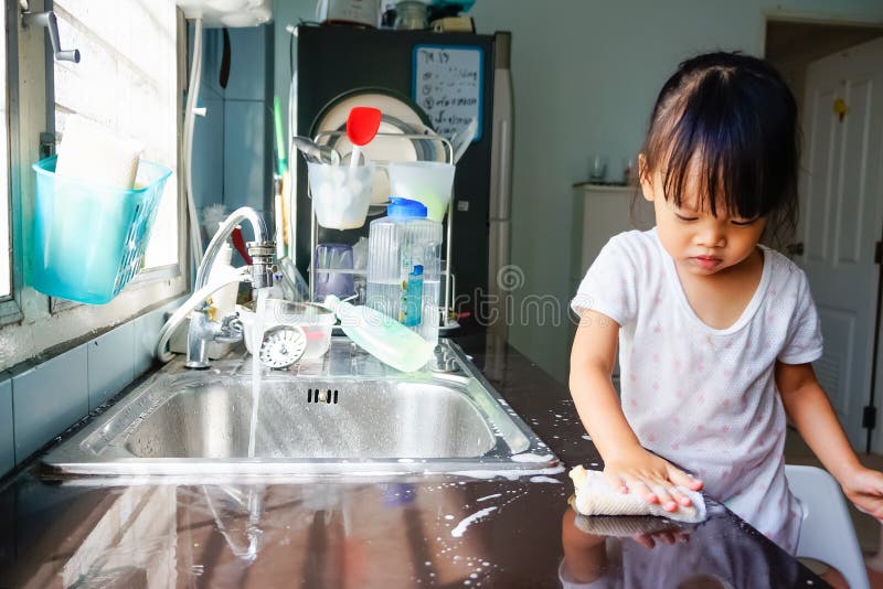 290 Little Girl Do Housework Stock Photos - Free & Royalty-Free Stock ...