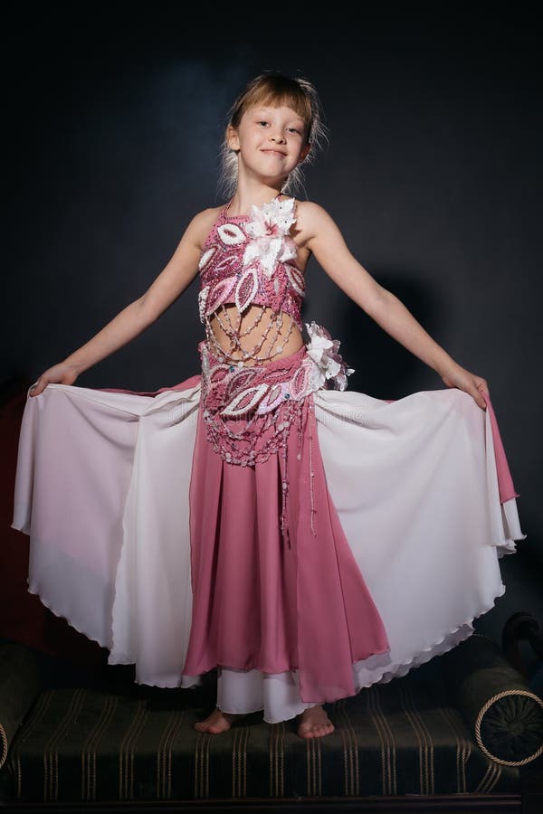 A Little Girl Dressed As an Belly Dancer Stock Image - Image of person ...
