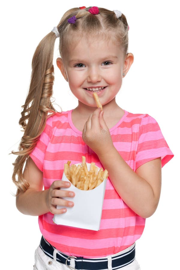 802 Little Girl Fries Stock Photos - Free & Royalty-Free Stock Photos ...