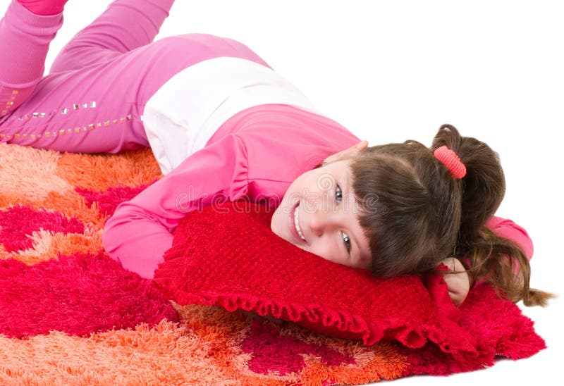 Little Girl in Happy Morning Stock Photo - Image of indoors, person ...