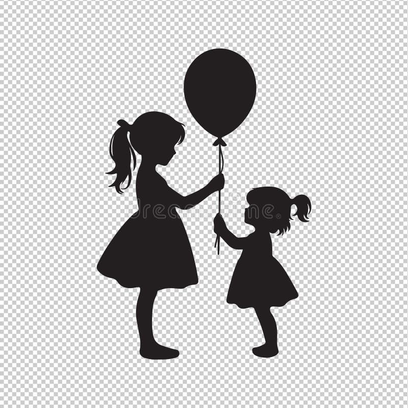 Silhouette Girl Holding Balloon Stock Illustrations – 498 Silhouette ... Silhouette Girl Holding Balloon Stock Illustrations – 498 Silhouette ...