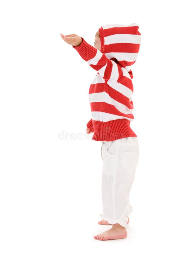 Little girl stock photo. Image of bright, pointing, gesture - 41887302