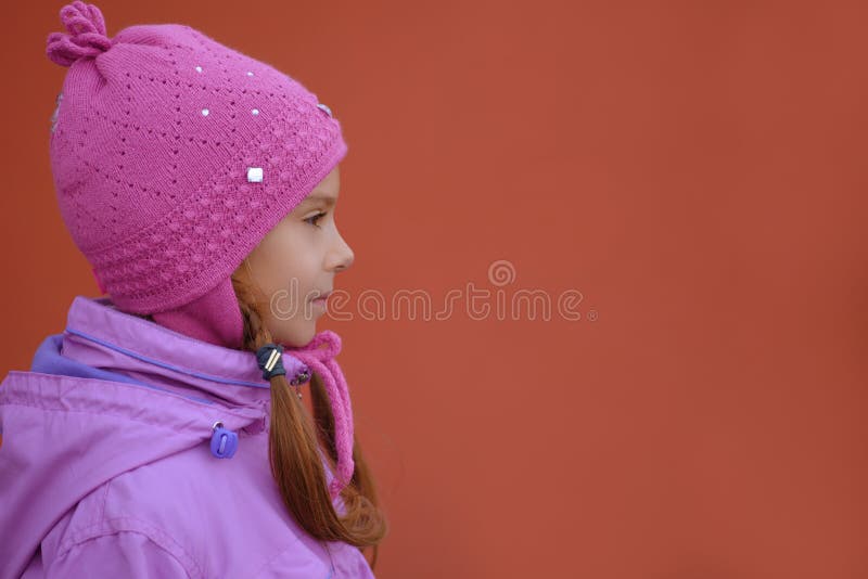Beautiful Little Girl Sitting Stock Image - Image of sitting ...