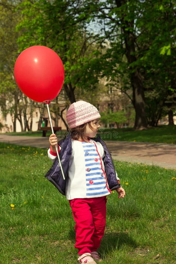 3,462 Little Girl Red Balloon Stock Photos - Free & Royalty-Free Stock ...