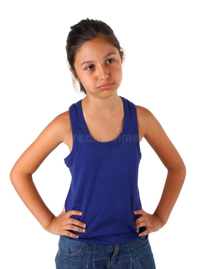 Girl Puffing Cheeks on Funny Face. Woman Stock Image - Image of puffing ...