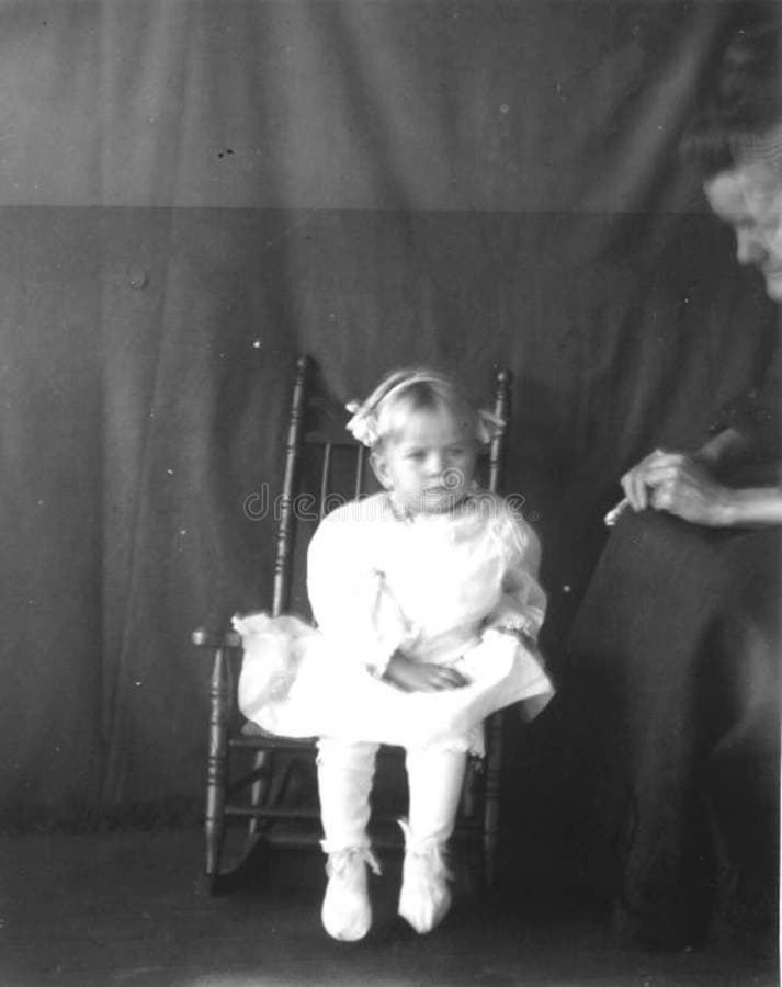 Little Girl In A Rocker Picture. Image: 221435217
