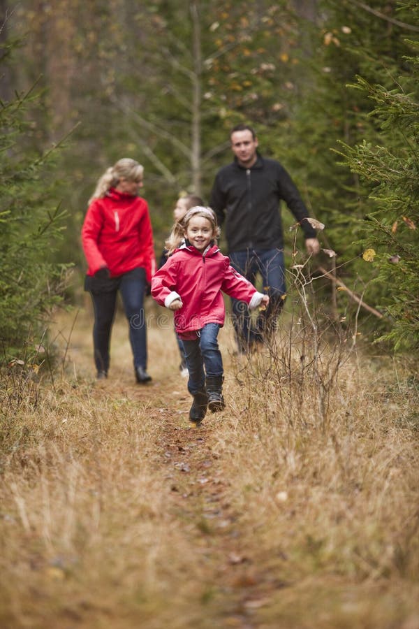 Little Girl running stock image. Image of sister, father - 16811323