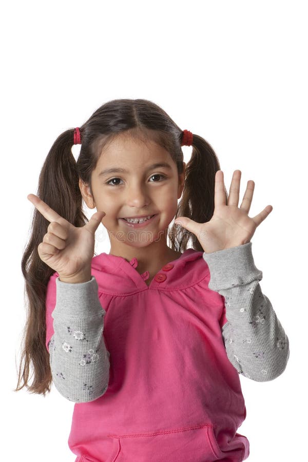 Little Girl and Her Pet Dog Stock Image - Image of expression ...