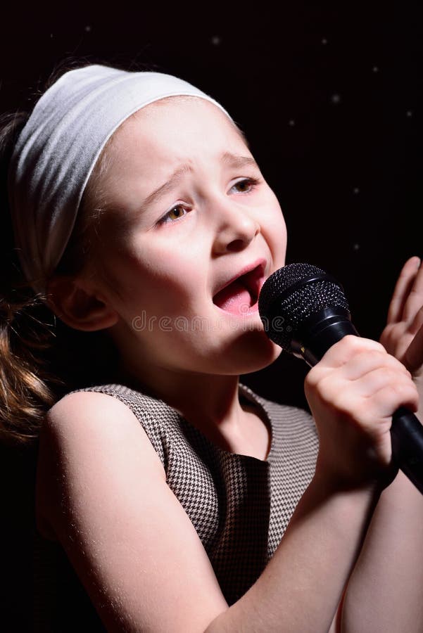 458 Black Little Girl Singing Stock Photos - Free & Royalty-Free Stock ...