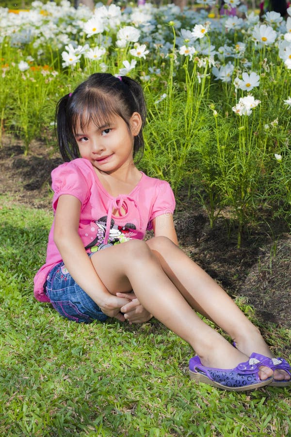 Little girl smile stock image. Image of care, little - 22357717