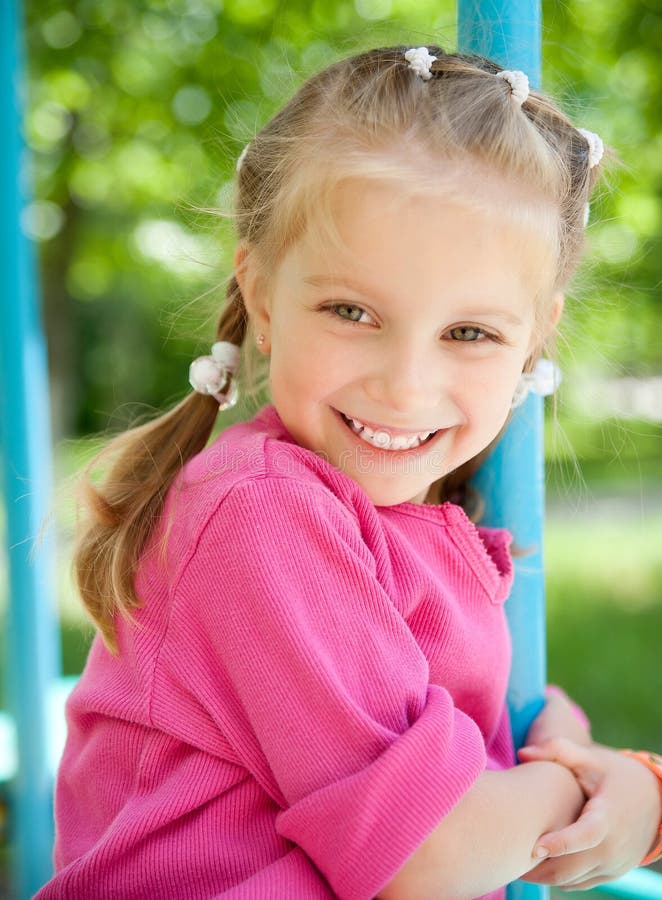 Little girl smiling stock image. Image of life, lifestyle - 19778985