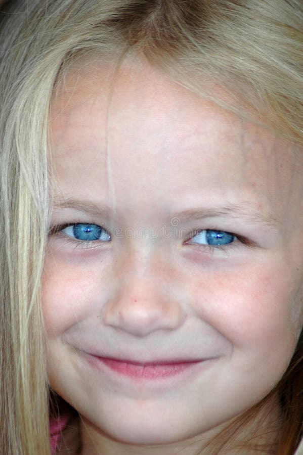 Little girl smiling stock photo. Image of closeup, extraordinary - 3650044