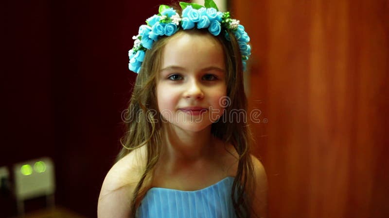 Little Girl Smiling Close-up Stock Footage - Video of expression, close ...