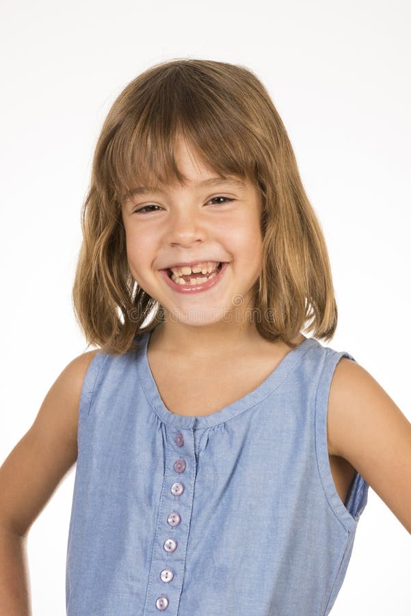 Little girl smiling stock image. Image of indoors, girl - 42763437