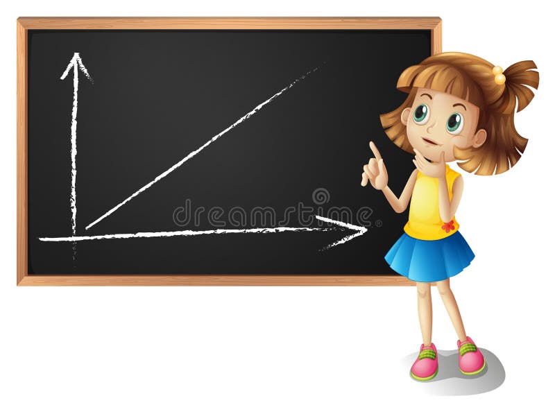 Girl Solving Maths Calculation Stock Vector - Illustration of ... Girl Solving Maths Calculation Stock Vector - Illustration of ...