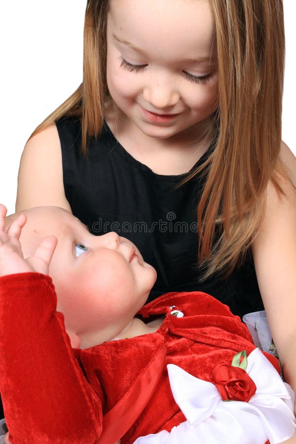 Little girls stock photo. Image of caring, canadian, baby - 17473234