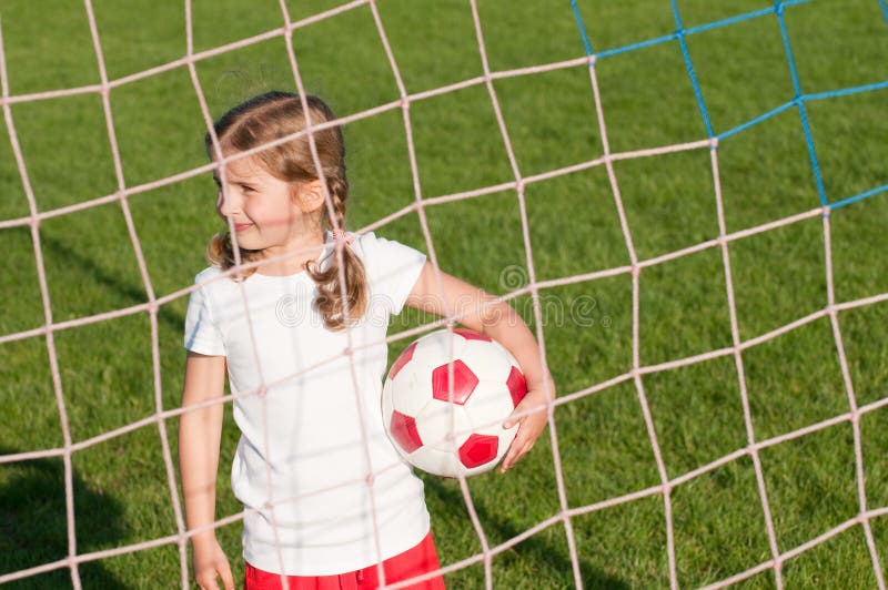 Little goalkeeper stock image. Image of elementary, exercise - 14795969