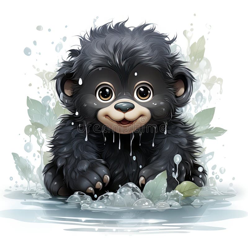 Gorilla Bathing Stock Illustrations – 61 Gorilla Bathing Stock ...