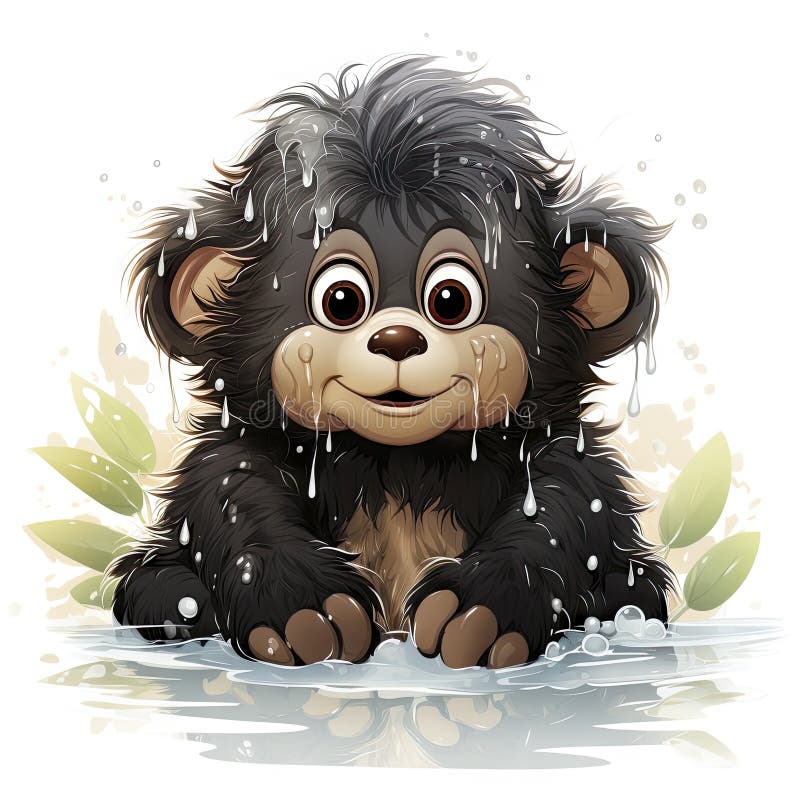 Gorilla Bathing Stock Illustrations – 61 Gorilla Bathing Stock ...