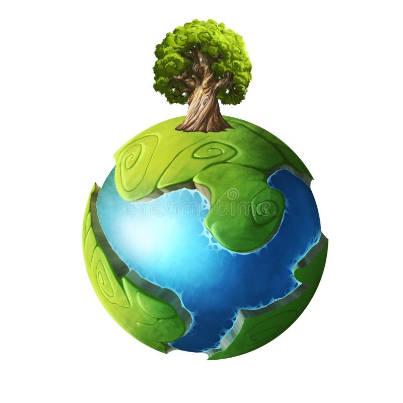 Save Earth-Environment Concept Stock Vector - Illustration of ...