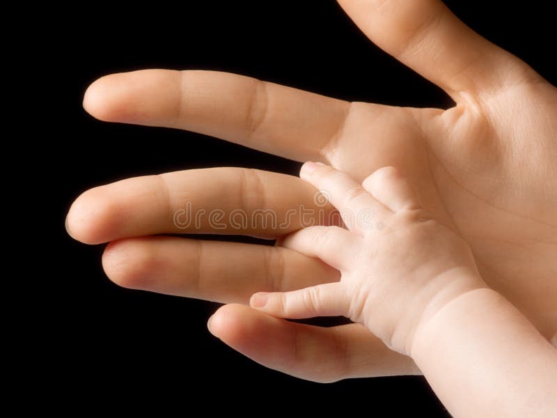 Little hand stock image. Image of infant, holding, baby - 27907951