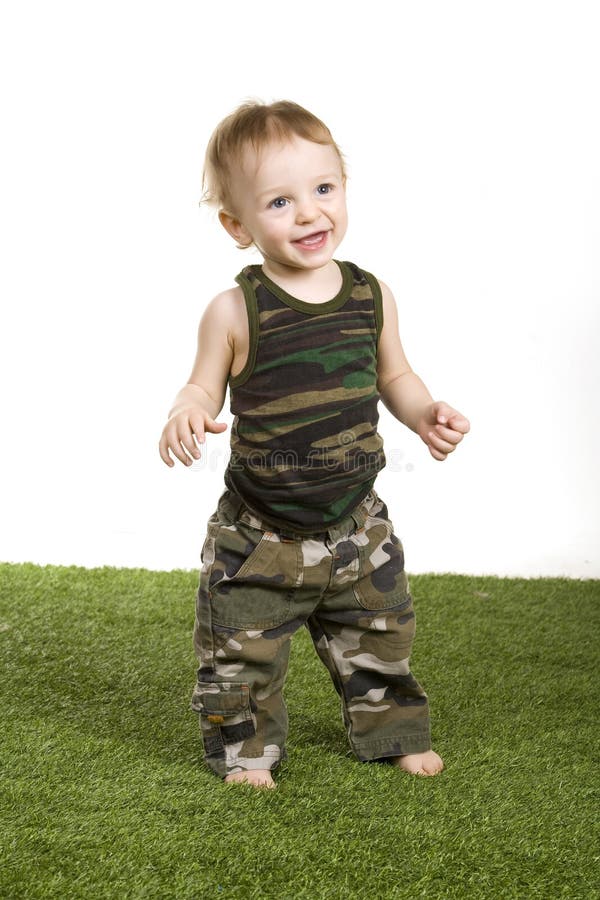 Little Boy Escaping stock photo. Image of little, person - 14891116